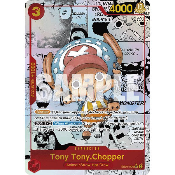 OPCG [PRB01-EB01-006 SR] Tony Tony.Chopper (Manga) – Bento Gaming