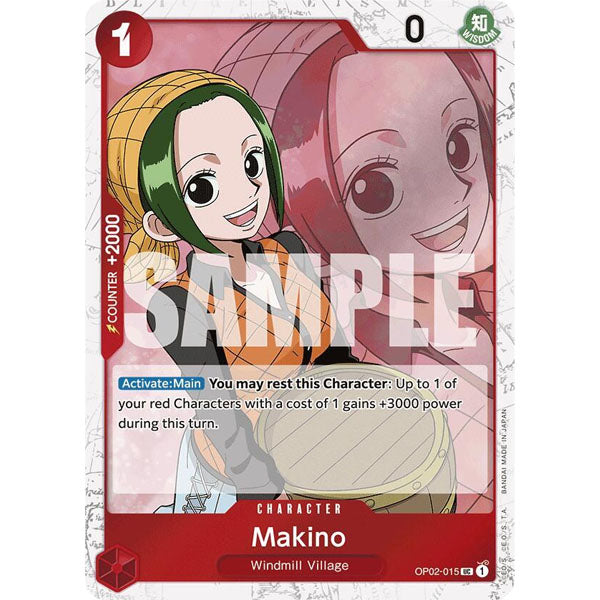 OPCG [PRB01-OP02-015 UC] Makino (Jolly Roger Foil) – Bento Gaming
