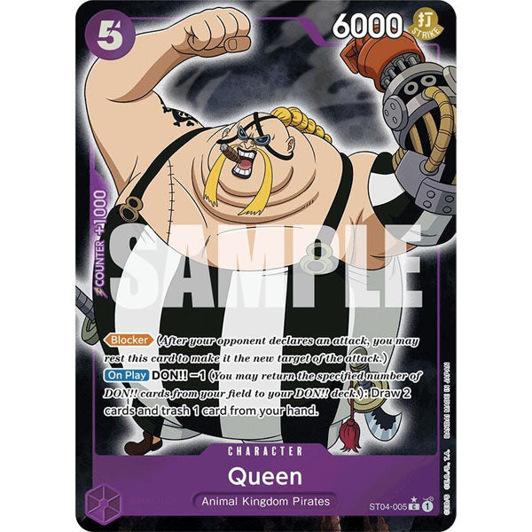 OPCG [PRB01-ST04-005 C] Queen (Full Art) – Bento Gaming