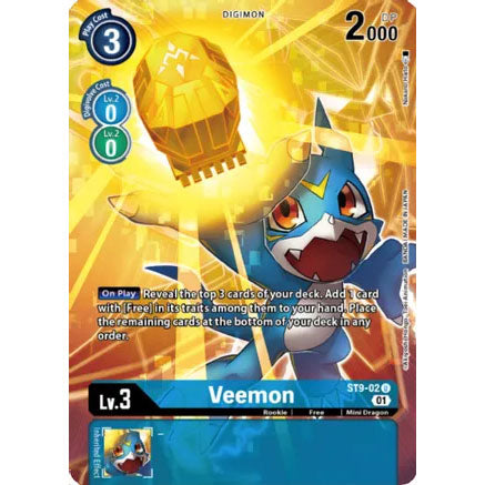 DCG [ST9-02 U] Veemon (Royal Knights Card Set) – Bento Gaming