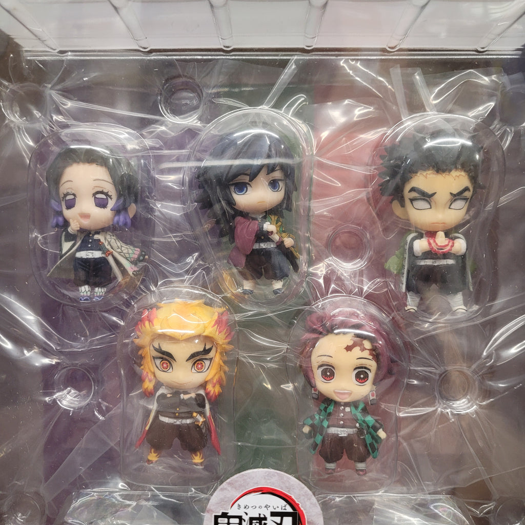 Demon Slayer Tanjiro & Hashira Mascot (A-Set) Mini Figures – Bento Gaming