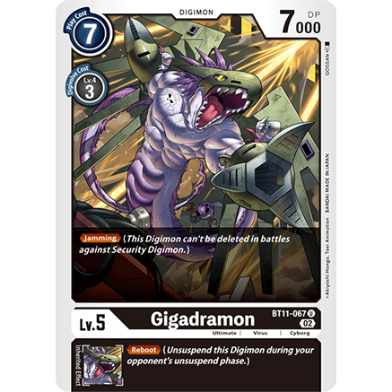 DCG [BT11-067 U] Gigadramon – Bento Gaming