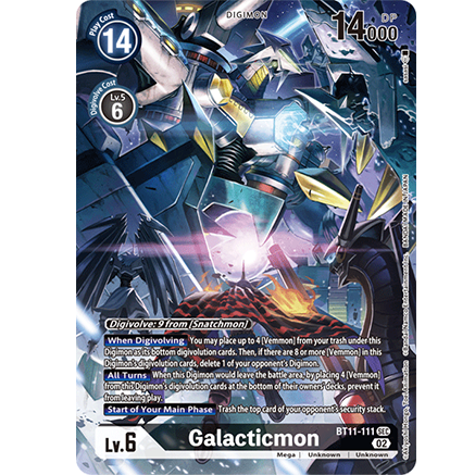 DCG [BT11-111 SEC] Galacticmon (Alternate Art) – Bento Gaming