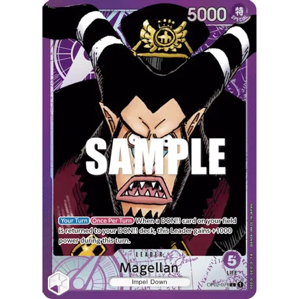OPCG [OP02-071 L] Magellan (071) (Alternate Art) – Bento Gaming